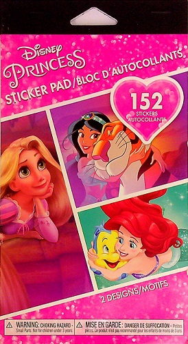 Disney Princess Sticker Pad/Bloc D'Autocollants by American Greetings ...