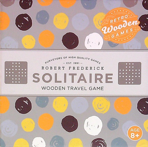 Solitaire Wooden Travel game - Robert Frederick Ltd - Book Outlet