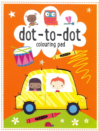 Dot To Dot Colouring Pad By Make Believe Ideas Book Outlet