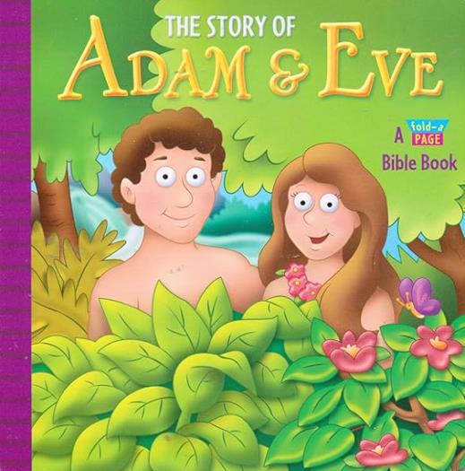 The Story of Adam and Eve (A Fold-a Page Bible Book) by Inc. The Clever ...