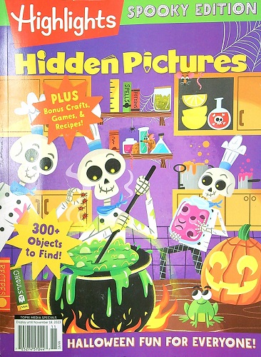 Highlights Hidden Pictures: Spooky Edition by Highlights for Children ...