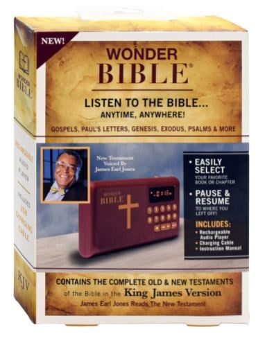 KJV, Wonder Bible Rechargeable Audio Player by As Seen On TV Wholesale ...