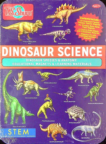 Dinosaur Science: Dinosaur Species and Anatomy Educational Magnets and ...