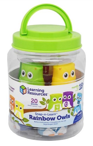 Rainbow Owls (Snap-n-Learn) - Learning Resources - Book Outlet