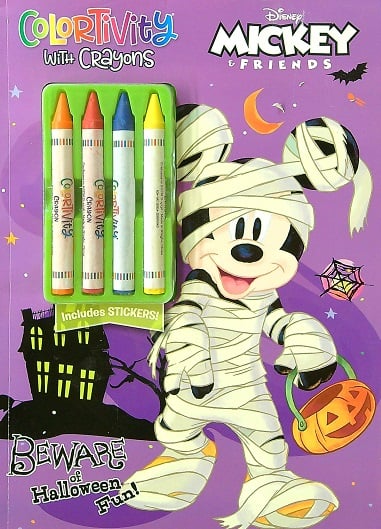 Beware of Halloween Fun! Colortivity (Disney Mickey & Friends) by LLC ...