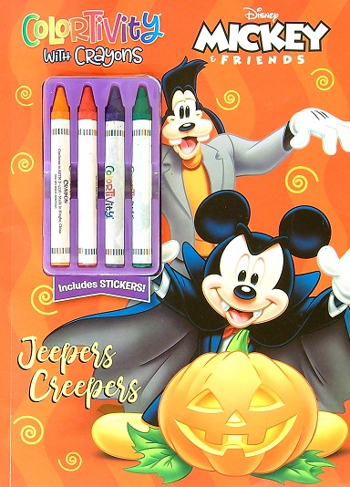 Jeepers Creepers (Disney Mickey & Friends, Colortivity with Crayons) by ...