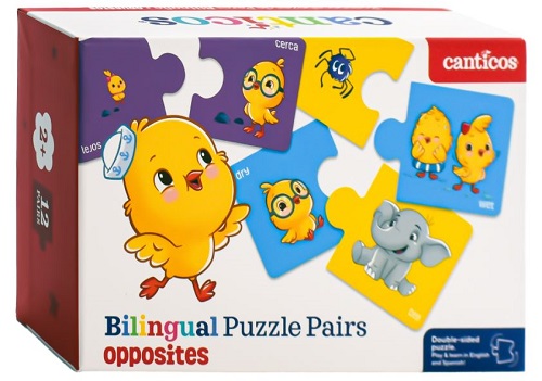 Canticos Bilingual Puzzle Pairs: Opposites - Encantos Media Studios ...