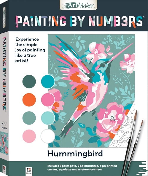 Hummingbird Painting by Numbers (Art Maker) - Hinkler - Book Outlet