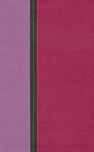 KJV Center-Column Reference Bible (Orchid/Hot Pink Italian Duo-Tone) by ...