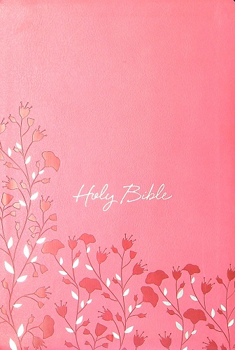 NIV, Giant Print Reference Bible (Thumb-Indexed, Pink Leathersoft) by ...