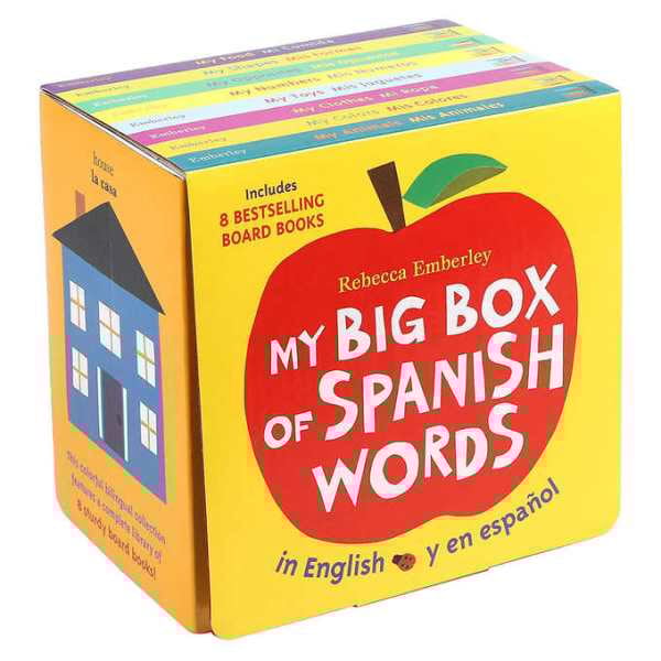 My Big Box of Spanish Words/Mi Gran Caja De Palabras en Espanol (8 ...
