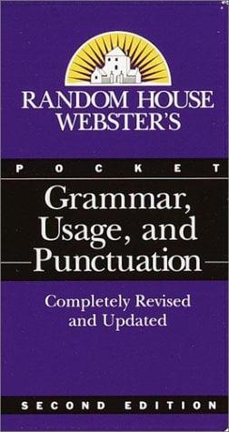 Pocket Grammar, Usage, and Punctuation (Random House Webster, 2nd ...