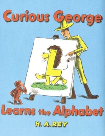 Curious George Learns The Alphabet by H. A. Rey - Book Outlet