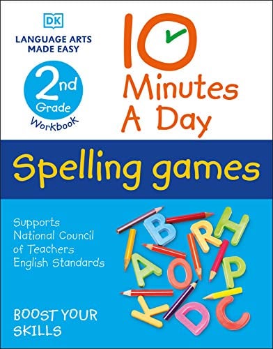 10 Minutes a Day Spelling Games Workbook (Grade 2) by DK Publishing ...