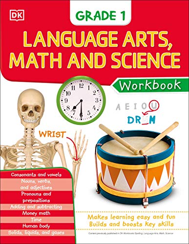 Language Arts, Math and Science: Grade 1 Workbook (DK Workbooks) by DK ...
