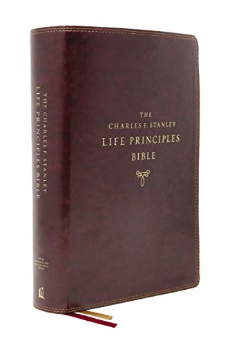 NASB, Charles F. Stanley Life Principles Bible (Second Edition, 5473BRG ...