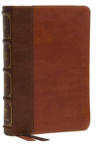 NKJV, Compact Bible (Maclaren Series, 5973BRN - Brown, Leathersoft) by ...