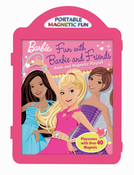 Barbie: Fun with Barbie and Friends Storybook and Magnetic Playset by ...