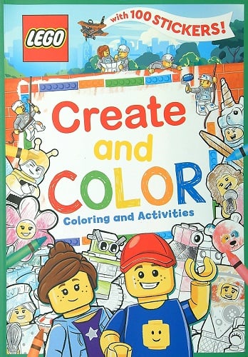Create and Color: Coloring and Activities (LEGO) by Inc. Studio Fun ...