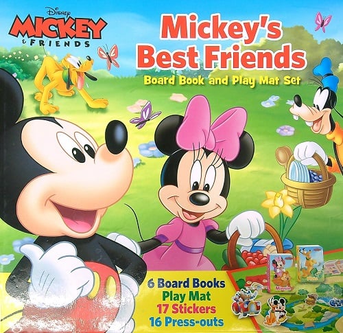 Mickey's Best Friends Board Book and Play mat Set (Disney Mickey ...