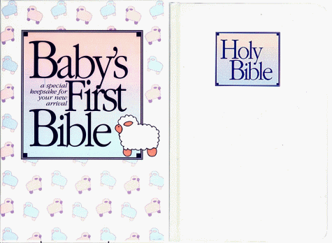 KJV Baby's First Bible (0112C, White) by Thomas Nelson Bibles - Book Outlet