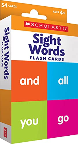 Sight Words Flash Cards (Ages 4+) by Scholastic - Book Outlet