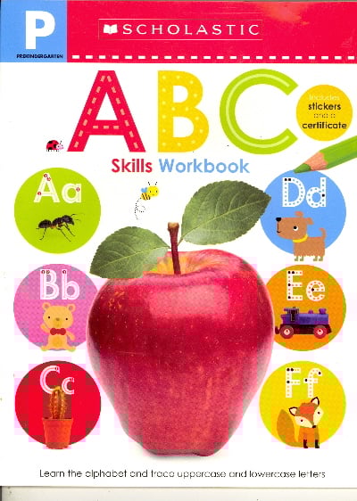 ABC Skills Workbook (Pre-Kindergarten) by Scholastic - Book Outlet