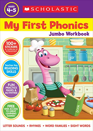 My First Phonics Jumbo Workbook by Scholastic - Book Outlet