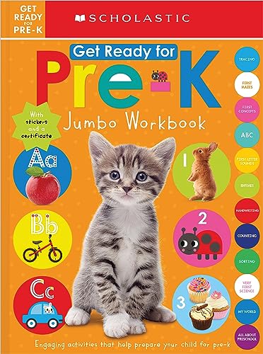 Get Ready for Pre-K Jumbo Workbook (Scholastic Early Learners) by ...
