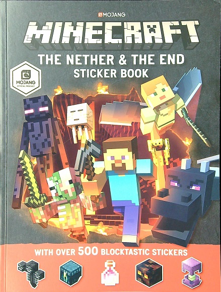 The Nether and the End Sticker Book (Minecraft)