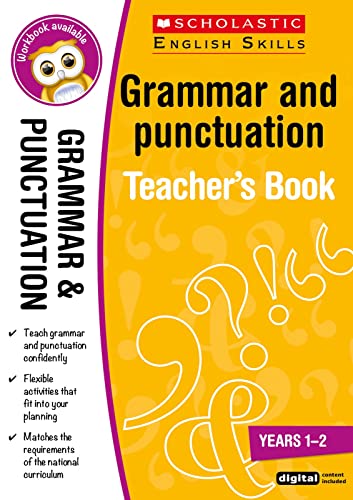 Grammar and Punctuation Teacher's Book: Years 1-2 (Scholastic English ...