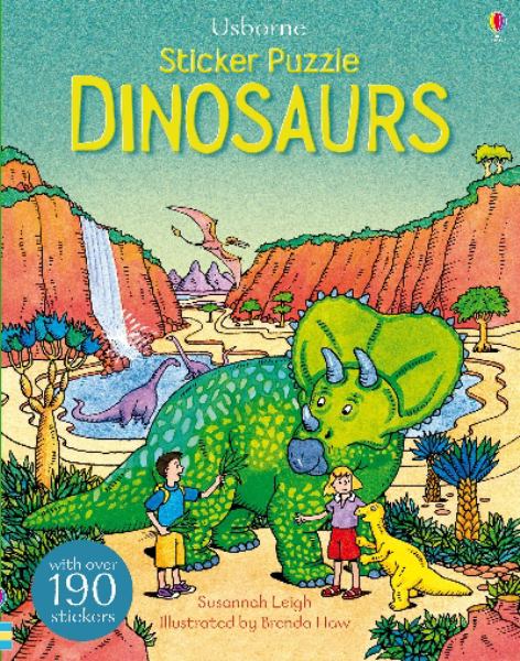Sticker Puzzle Dinosaurs (Sticker Puzzles) by Susannah Leigh - Book Outlet