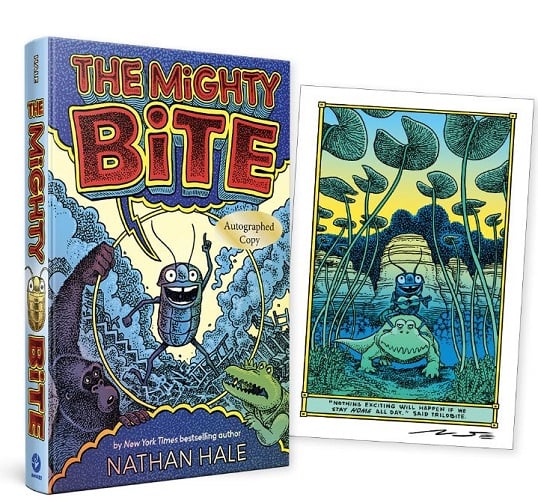 The Mighty Bite by Nathan Hale - Book Outlet
