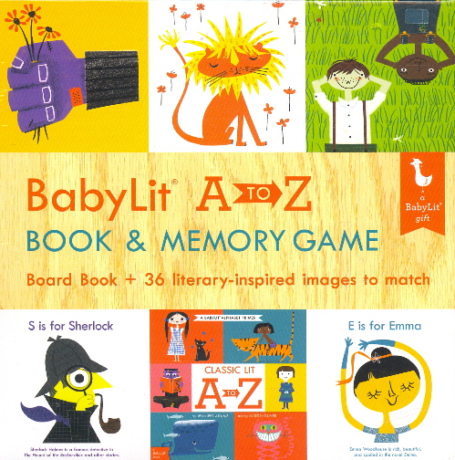 BabyLit A to Z Book & Memory Game - Gibbs Smith Publishers - Book Outlet