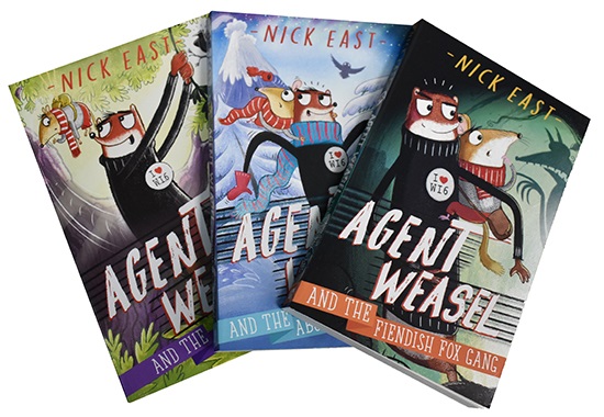 Agent Weasel 3 Book Set (The Robber King/Abominable Dr. Snow/Fiendish ...