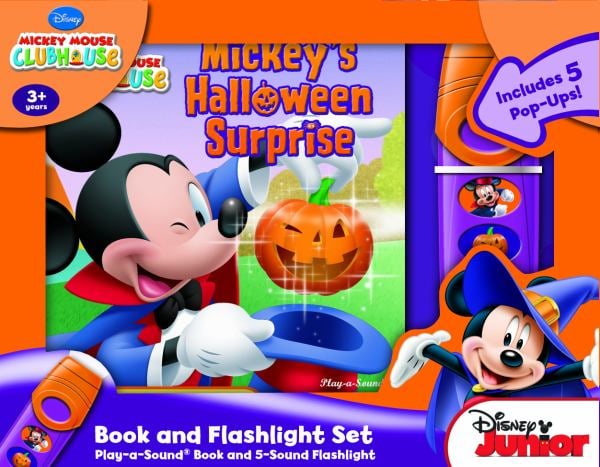 Mickey's Halloween Surprise: Book and Flashlight Set (Mickey Mouse ...
