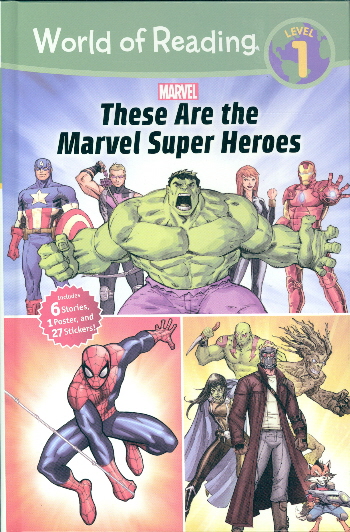 These Are the Marvel Super Heroes (World of Reading, Level 1) by Disney ...