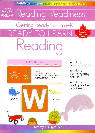 Reading Readiness: Read to Learn Reading (Getting Ready for Pre-K) by ... Reading Readiness: Read to Learn Reading (Getting Ready for Pre-K) by ...