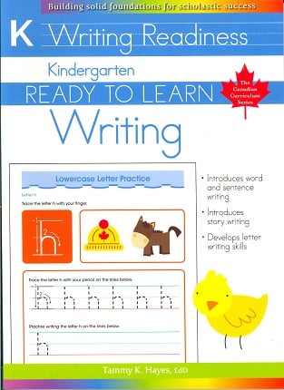 Kindergarten Writing (Ready to Learn, Canadian Curriculum Series) by ...