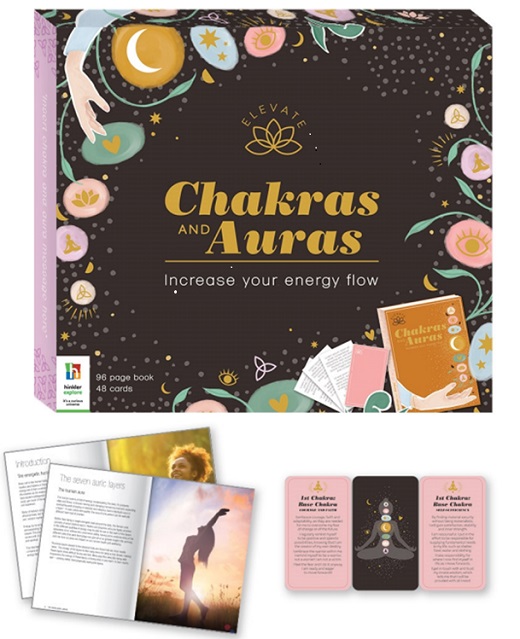 Chakras and Auras: Your Energy Healing Kit (Elevate) - Hinkler - Book ...