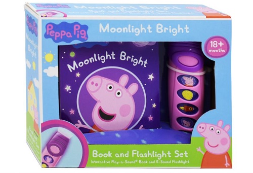 Moonlight Bright Sound Book and Sound Flashlight Set (Peppa Pig) by Inc ...