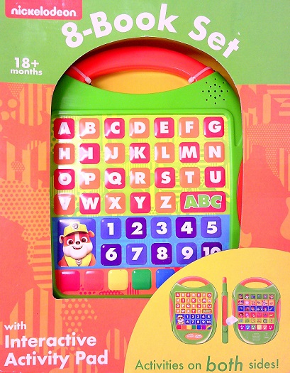 Nickelodeon: 8-Book Set With Interactive Activity Pad by Sequoia ...