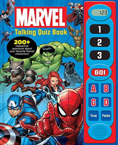 Marvel: Talking Quiz Book - 200+ Interactive Questions About Your ...