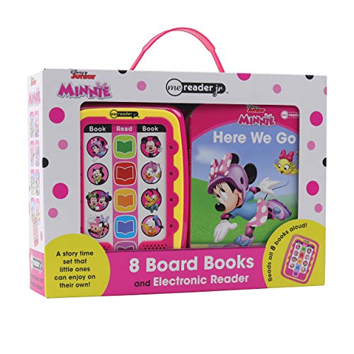 Disney Jr. Minnie Mouse: 8 Board Books and Electronic Reader (Me Reader ...