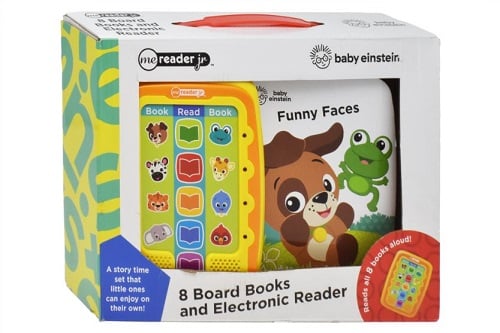 Baby Einstein Electronic Me Reader Jr. 8 Sound Book Library