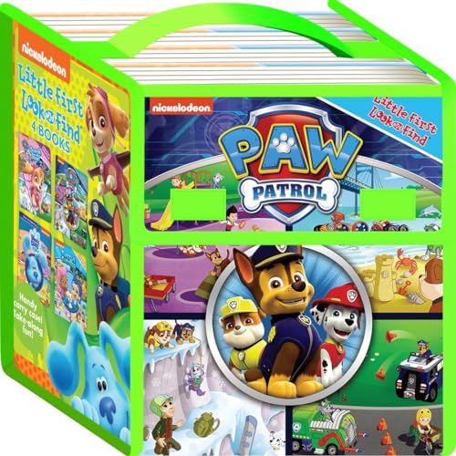 Nickelodeon: Little First Look and Find 4 Book Set (Search With Skye ...