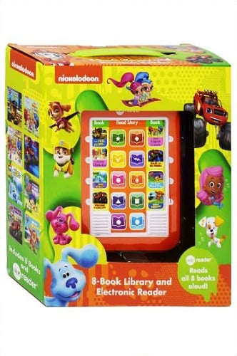Nickelodeon 8-Book Library and Electronic Reader (Me Reader) by Inc ...