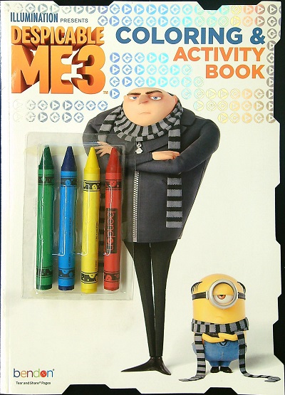 Despicable Me 3 Coloring & Activity Book by Bendon Publishing - Book Outlet