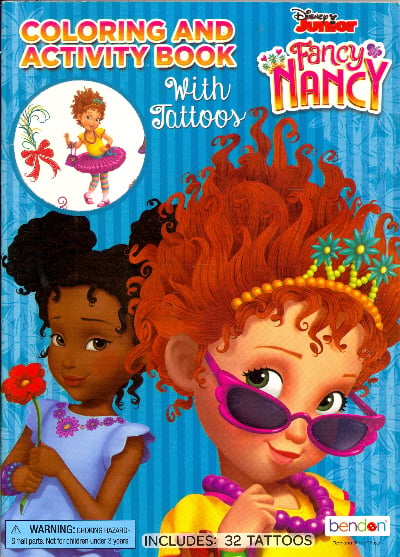 Fancy Nancy Coloring and Activity Book with Tattoos by Bendon ...
