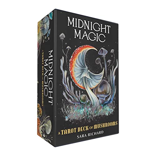 Midnight Magic: A Tarot Deck of Mushrooms by Sara Richard - Book Outlet